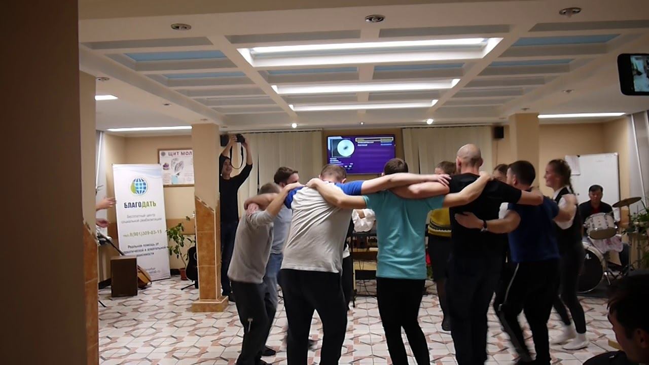 Танец радости перед Господом в р/ц "Благодать"