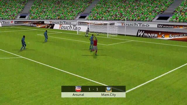 АПЛ. 16 раунд. Арсенал Лондон - Манчестер Сити (1-1).