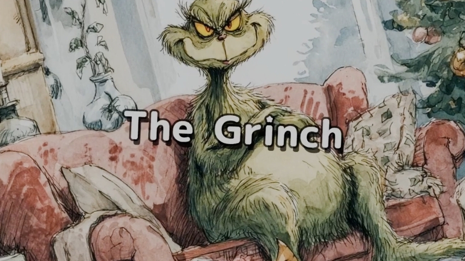The Grinch детская песня на английском языке
