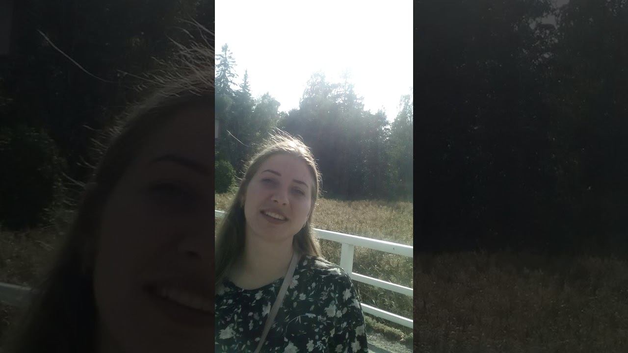 Интервью Евы на о.Сеурасаари г.Хельсинки