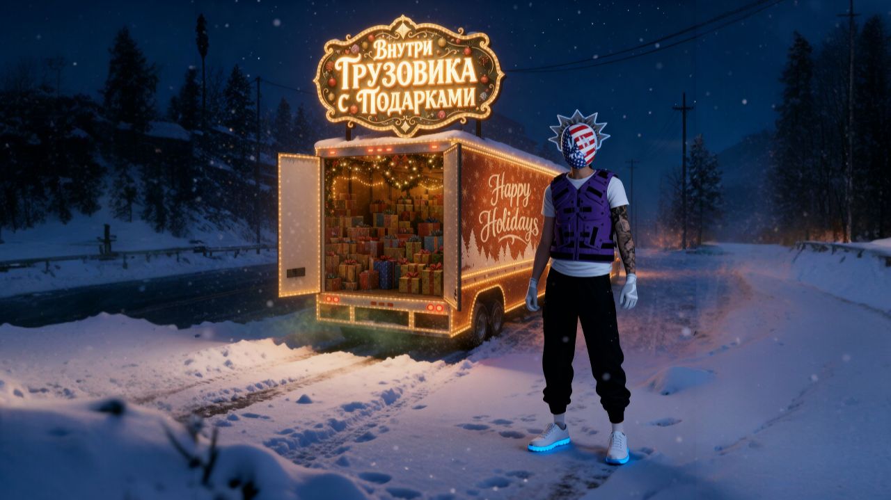 GTA Online  Пассивные подарки. МЫ внутри грузовика Hauler