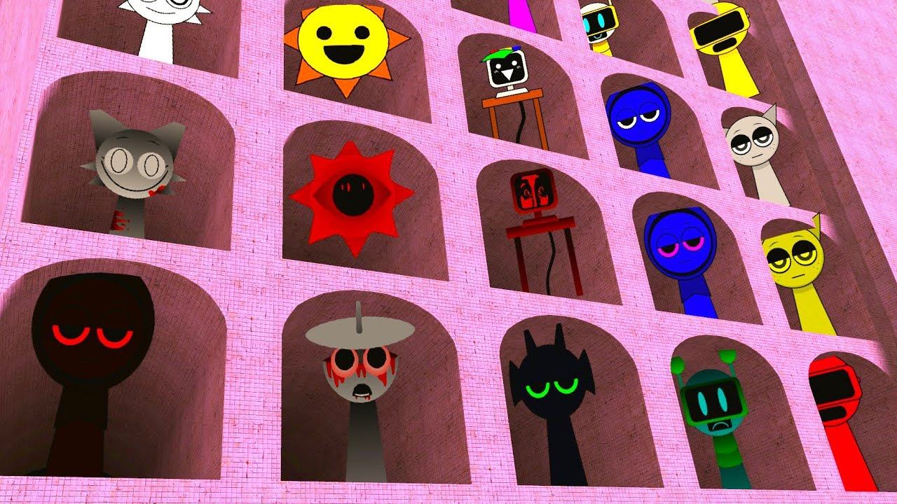 Спартанец Пинает БЕЗДНА БАССЕЙН УЖАС INCREDIBOX SPRUNKI ПЕСНЯ СЕМЬЯ в Garrys mod