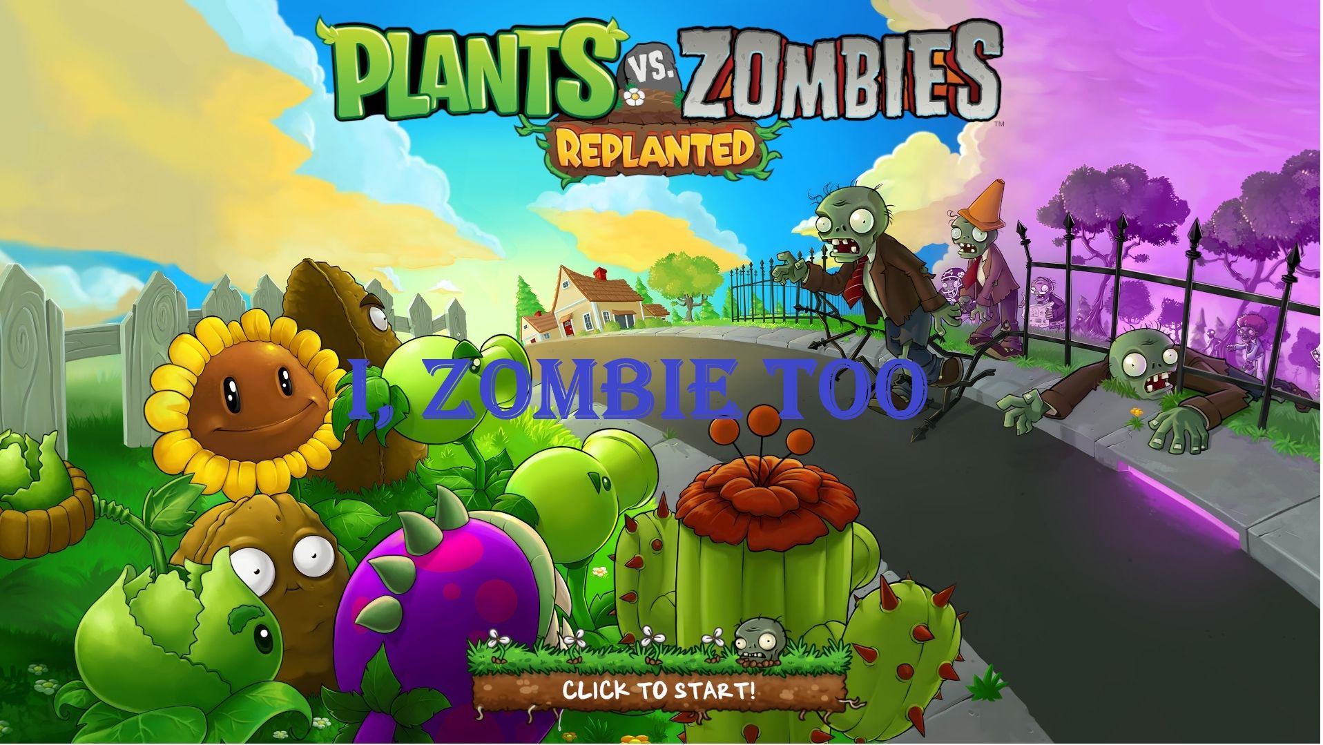 Зомби против растений! Plants vs Zombies: Replanted I, Zombie too# Обучение! ПвЗ PvZ