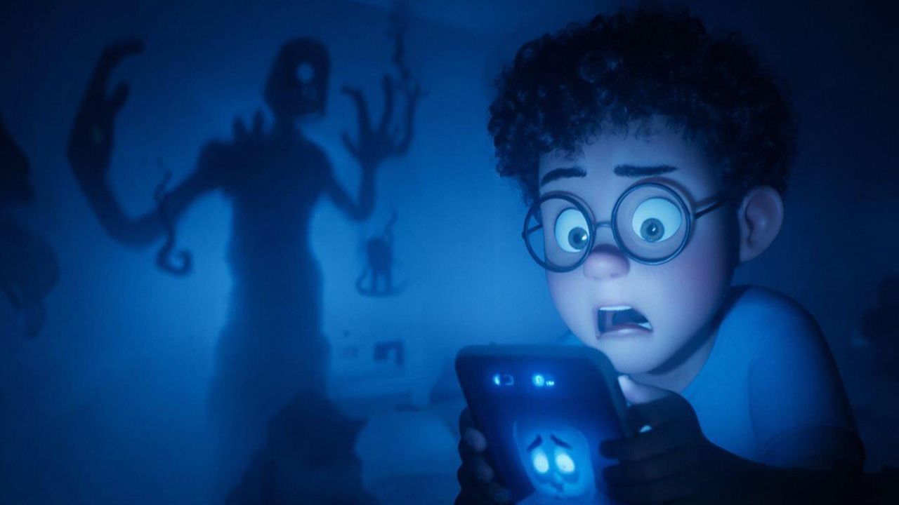 Не смотри в телефон после 22:00 !  Мультфильм Ужастик. Ужасы хоррор . Мультики