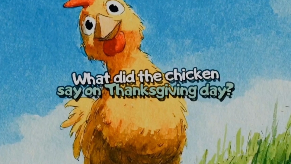Почему Индюк грустит в День Благодарения?  Смешная песенка на английском для детей