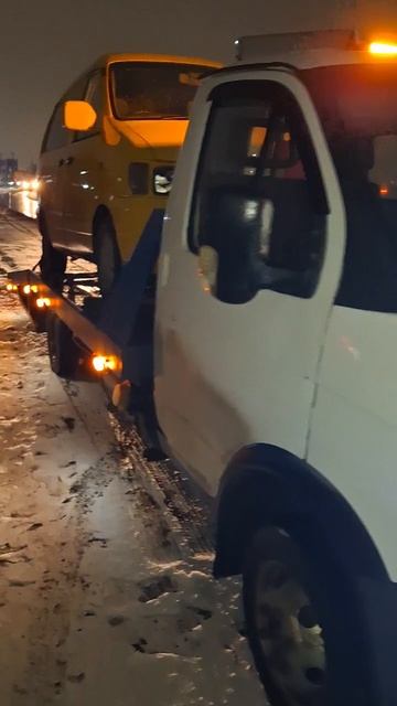 Вот так встретил первый снег в Краснодаре