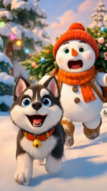 С НАСТУПАЮЩИМ НОВЫМ ГОДОМ! от СНЕГОВИКА!