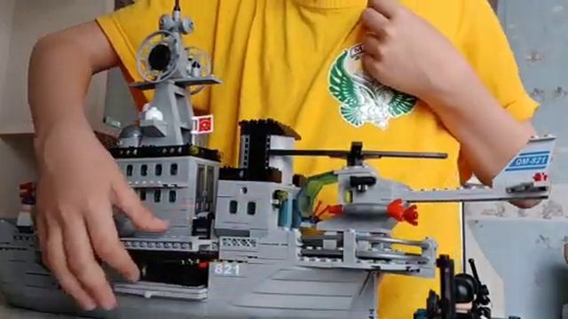 Распаковка набора Lego City и Танка