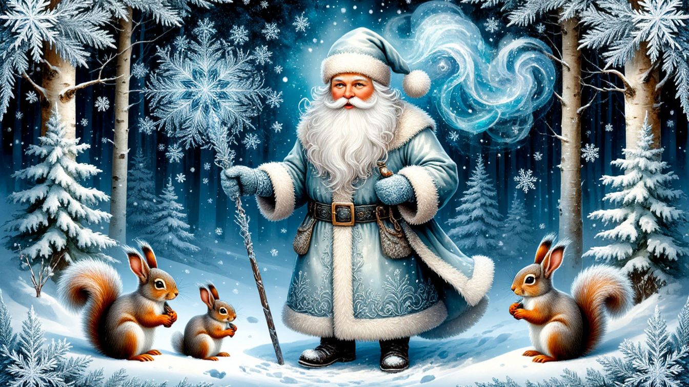 авторская песня   НОВОГОДНИЙ ВЕЧЕР (детям)