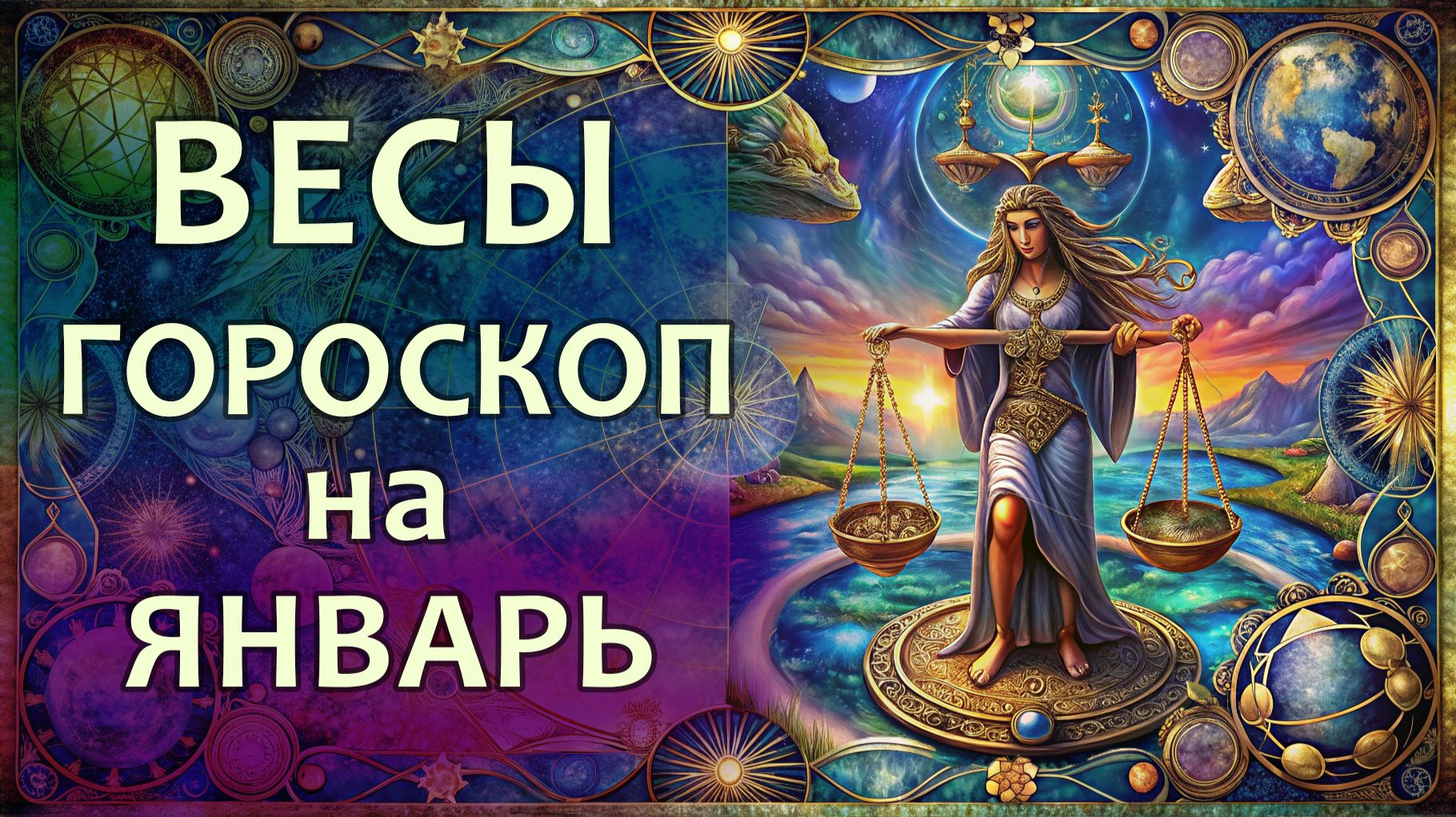 Гороскоп для Весов на январь 2026 года