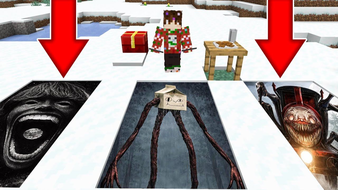 ВЫБЕРИ ПРАВИЛЬНУЮ ЯМУ 67 СИКС СЕВЕН ХОДЯЧЕЕ МОЛОКО ЧУ ЧУ ЧАРЛЬЗ SIX SEVEN MILKWALKER MINECRAFT SCP