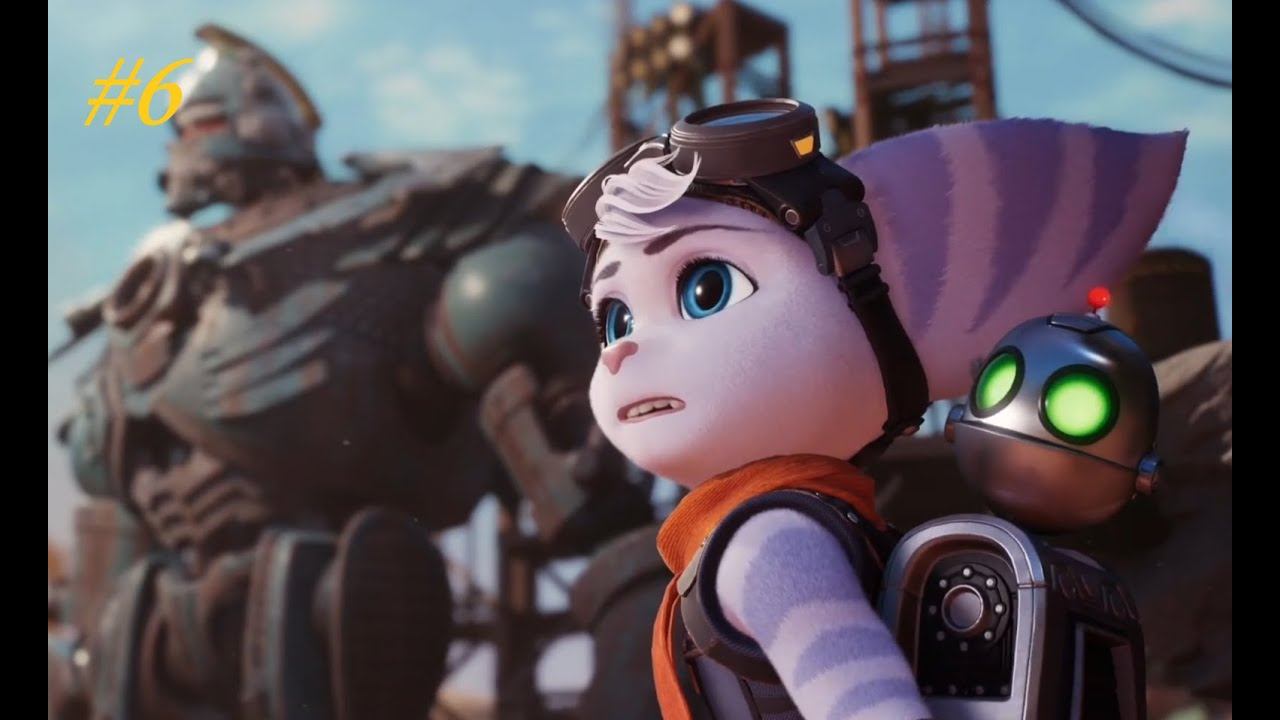 Ratchet and Clank Сквозь миры #6 Чиним Чинилу