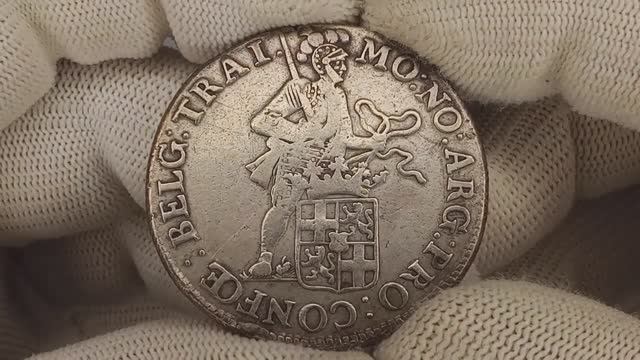 Нидерланды 1 рейксдальдер, 1803 года. Большой меч.