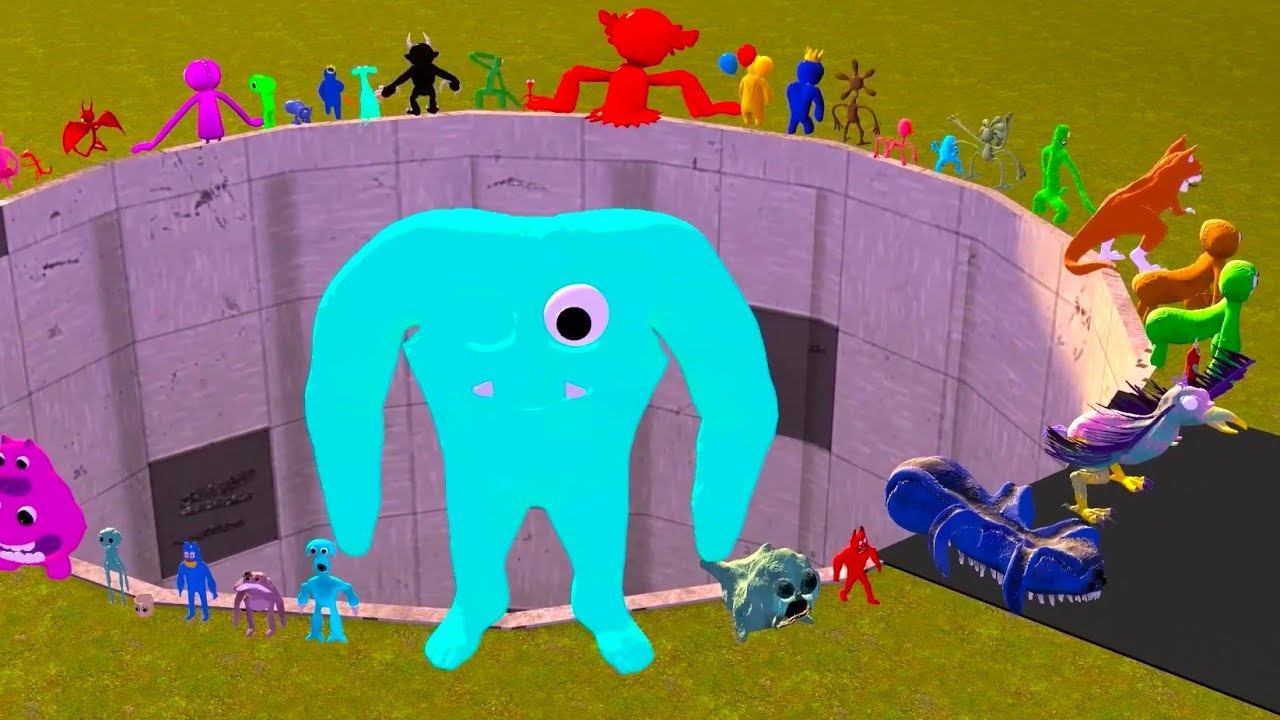 Спартанский удар по Страшному Морскому Спранки Человек Гартен оф Банбан