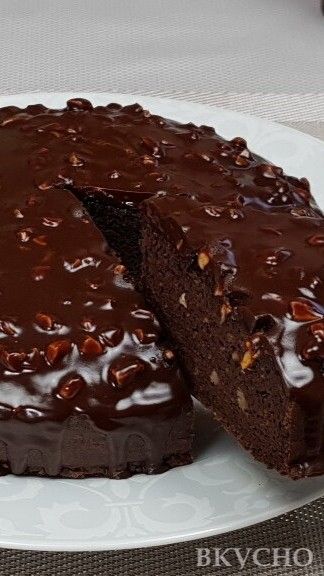 ШОКОЛАДНЫЙ Пирог Без Муки | Вкусно Просто Быстро | #shorts #пироги #рецепты #еда #кулинария