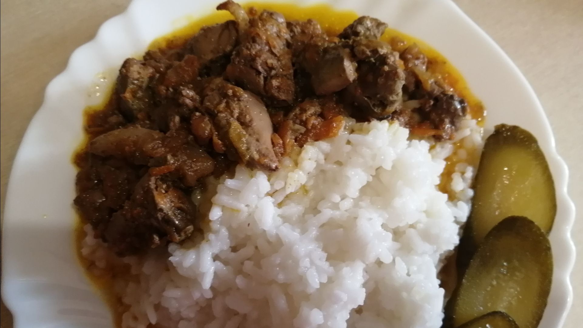 ПЕЧЕНЬ ТУШЕНАЯ Куриная с Очень ВКУСНОЙ Подливкой