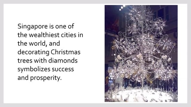 Кира из 9кл.З рассказывает о Рождественских игрушках в Сингапуре