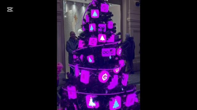 Ксения и Арина из 9в рассказывают о необычных ёлках в ГУМе