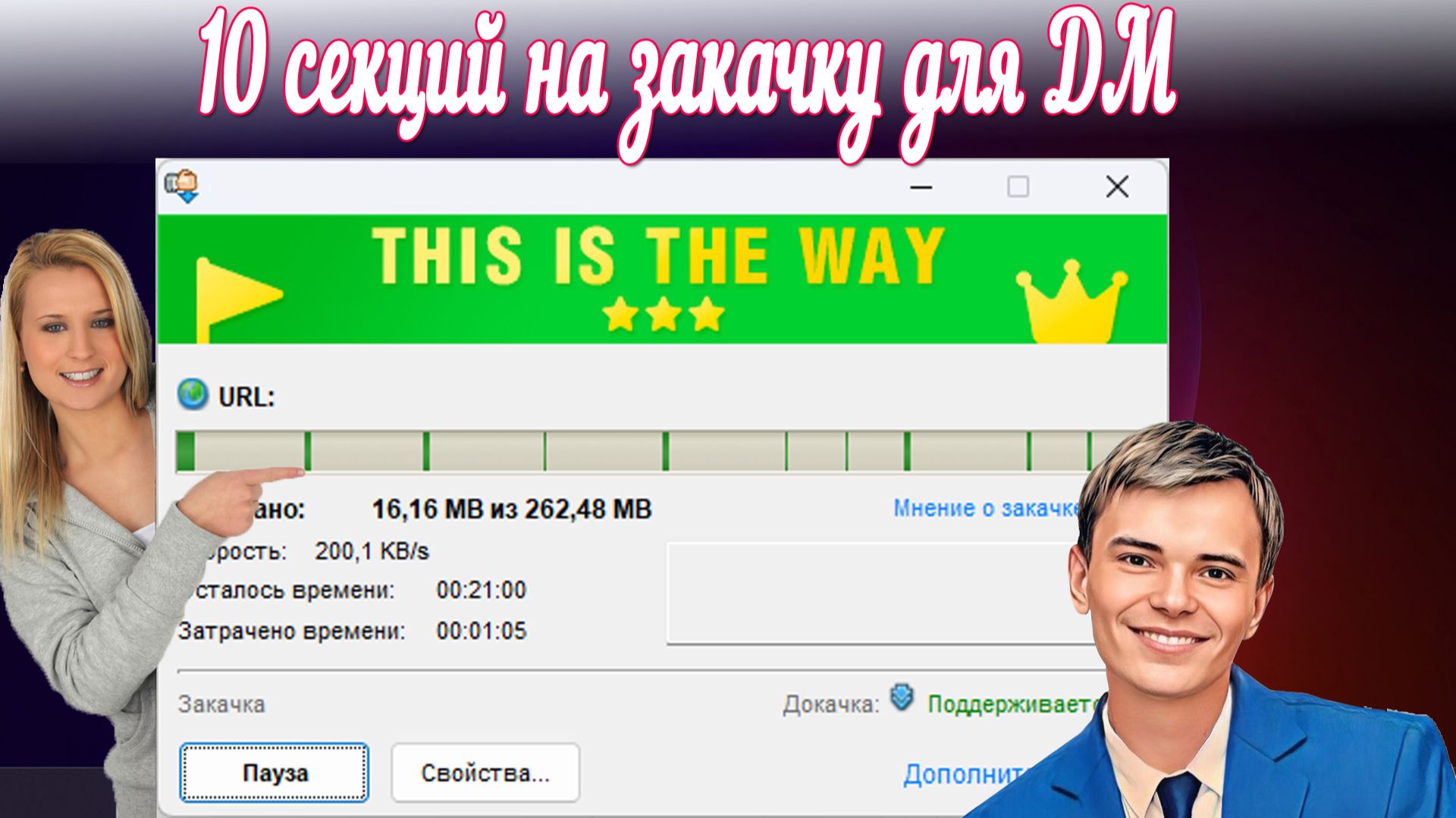 ✅КАК АКТИВИРОВАТЬ 10 СЕКЦИЙ НА ЗАКАЧКУ ДЛЯ ПРОГРАММЫ DOWNLOAD MASTER