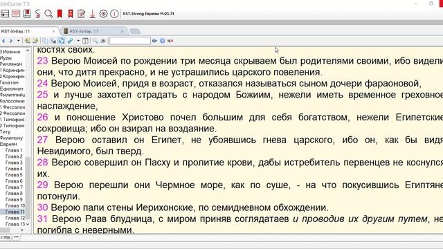 63 Евреям 11 28-31