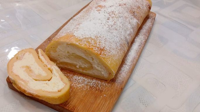 Блинный Нежный Рулет .