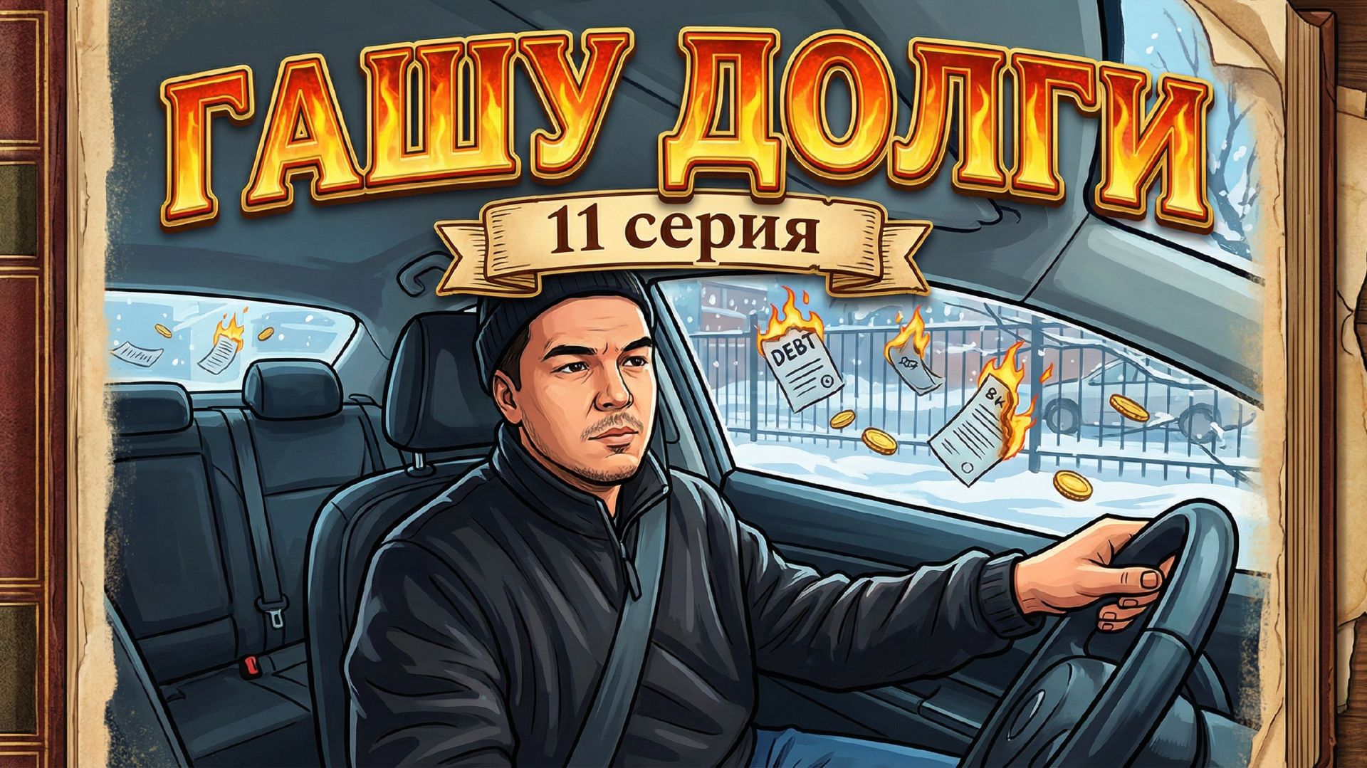 Гашу долги 10 серия. 24000 за смену в экономе. Промокод на 12 часов. город Санкт-Петербург.