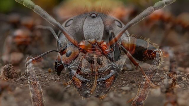 Усики муравьёв: орган обоняния