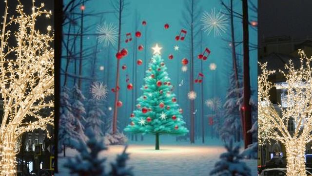 Новый год с пушистой ёлкой рок энд рол (8)