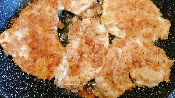 Куриные ОТБИВНЫЕ в Панировочных СУХАРЯХ. Простой РЕЦЕПТ