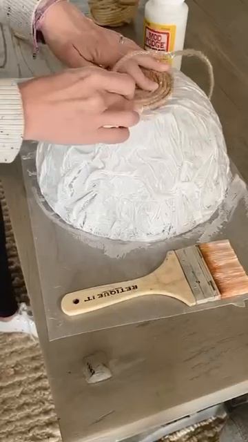 Декоративная миска своими руками