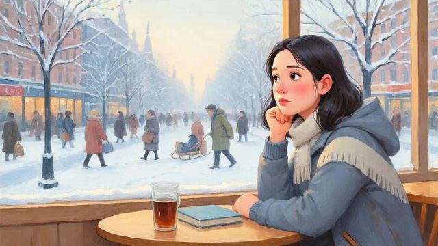 СИДЕЛА ДЕВУШКА В КАФЕ❄️/ПРЕМЬЕРА/