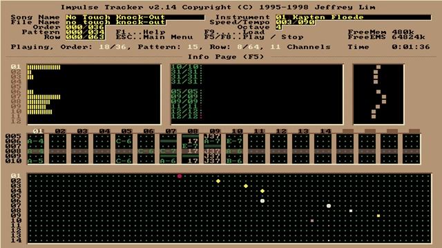 Screamtracker music. Kapten Floede, Filosoferna. NT Knock-Out.