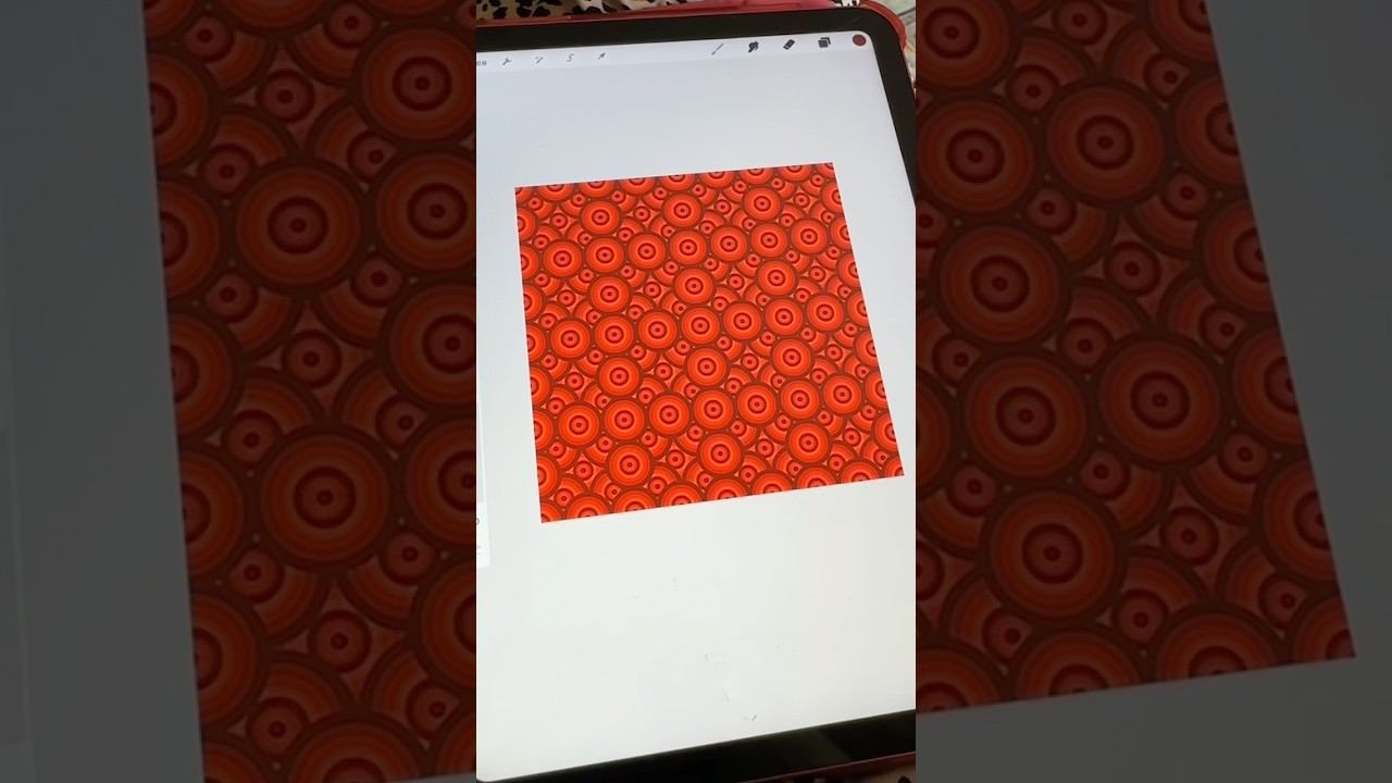 Дизайн паттерна часть2 #procreate #patterndesign