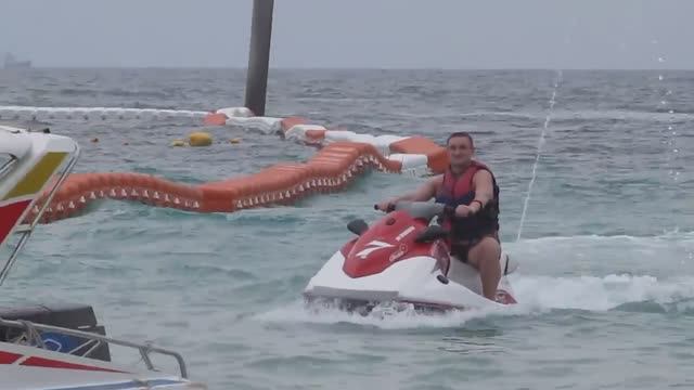 Таиланд Паттайя остров ко Лан пляж Самае | Первый раз на гидроцикле