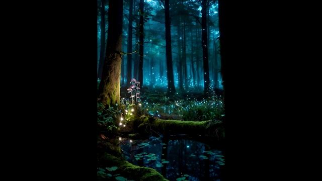 Светлый лес милых нимф