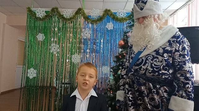 1 место - Шмулевич Лев, 8 лет (РСШ № 2) / А. Чёрный "Рождественская"