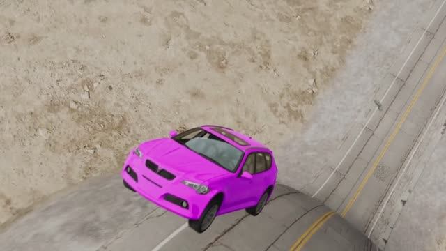 Краш тест авто  Beam NG