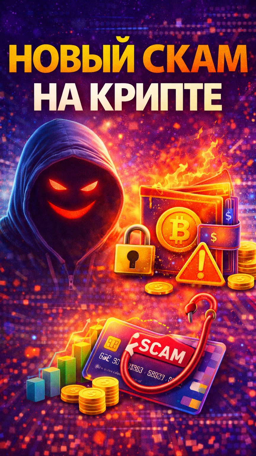 Новый скам на крипте #скам #крипта #криптовалюта