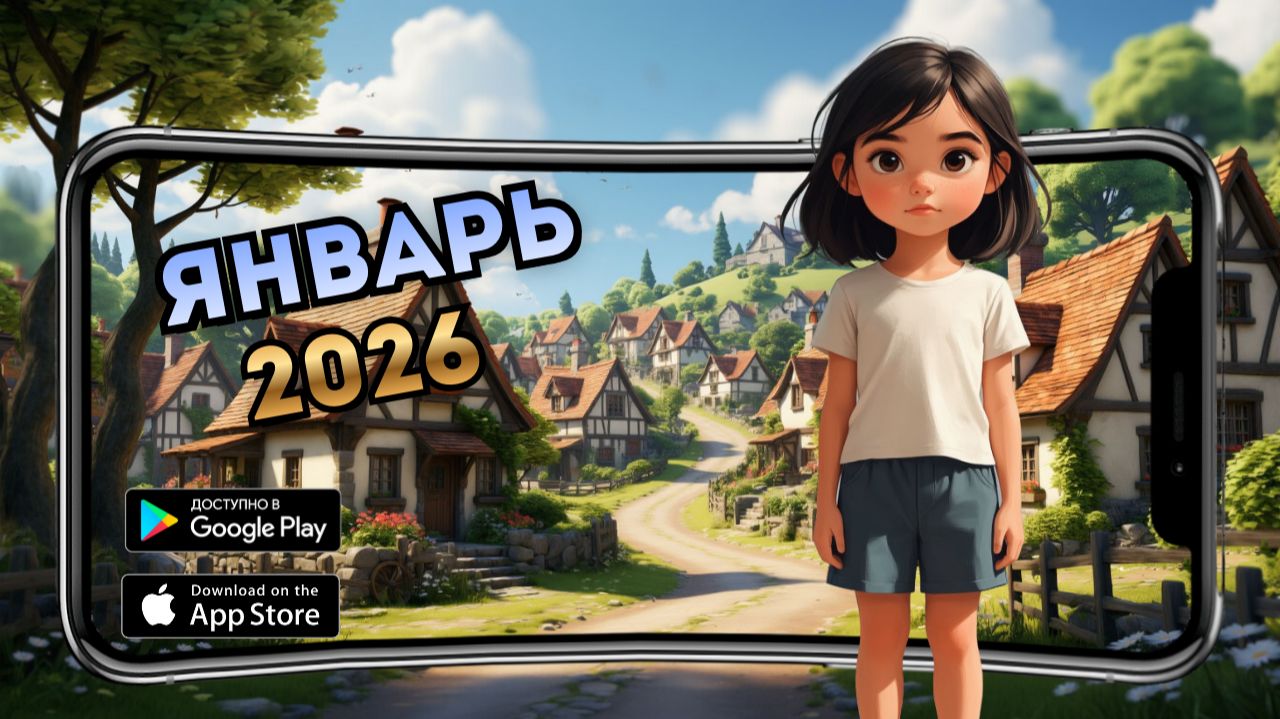 ТОП‑5 игр для смартфонов в январе 2026: что точно стоит скачать!