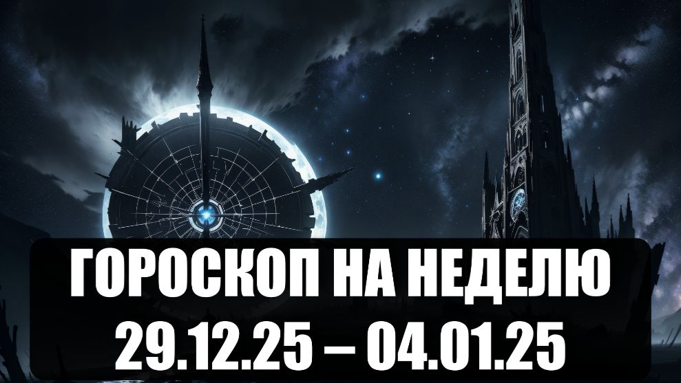 Гороскоп на неделю с 29.12.25 по 04.01.26