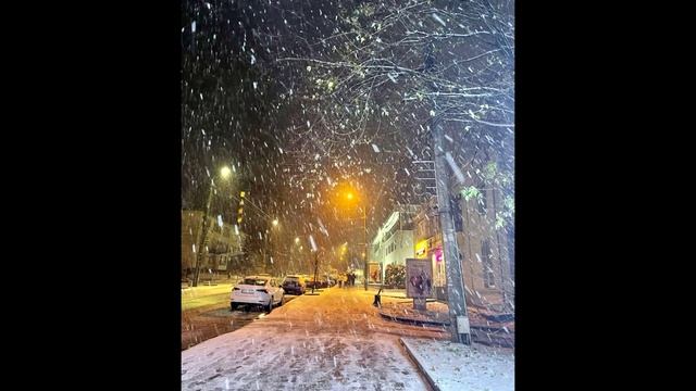 Последний февральский снег