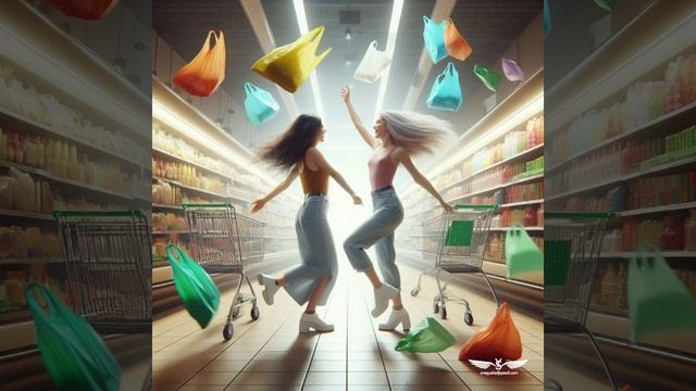 Dance in supermarket