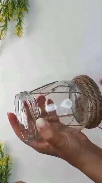 Подсвечник-фонарик из банки