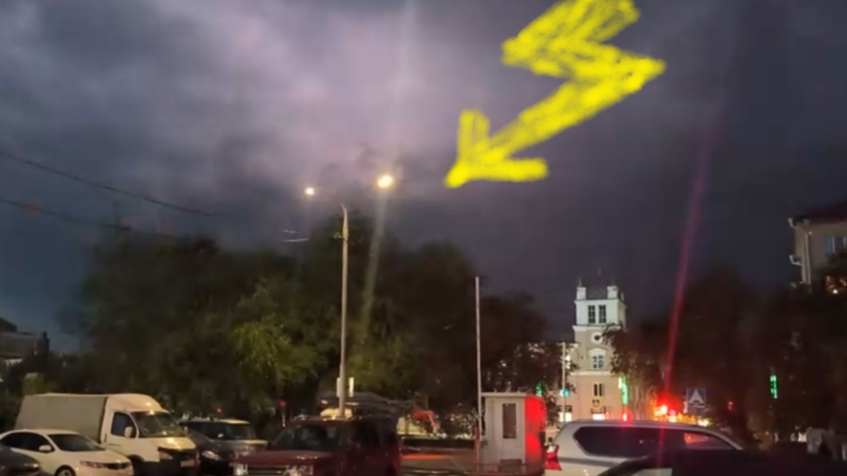 Молнии на Воробьёвых горах