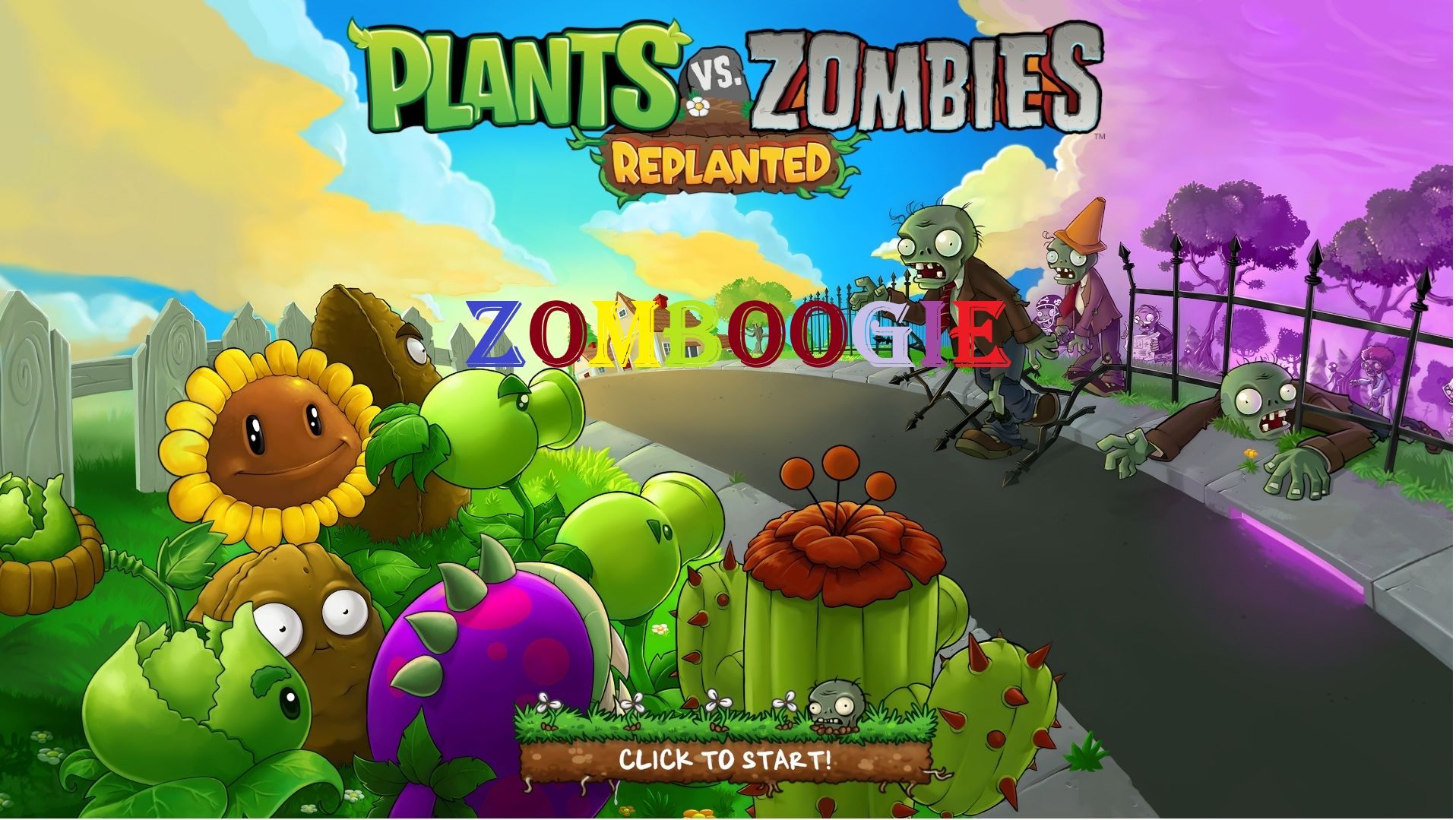 Зомби против растений! Plants vs Zombies: Replanted ZomBoogie# Обучение! ПвЗ PvZ