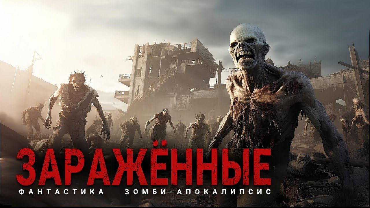 ЗАРАЖЁННЫЕ. Аудиокнига. Фантастика, зомби-апокалипсис, постапокалиптика.