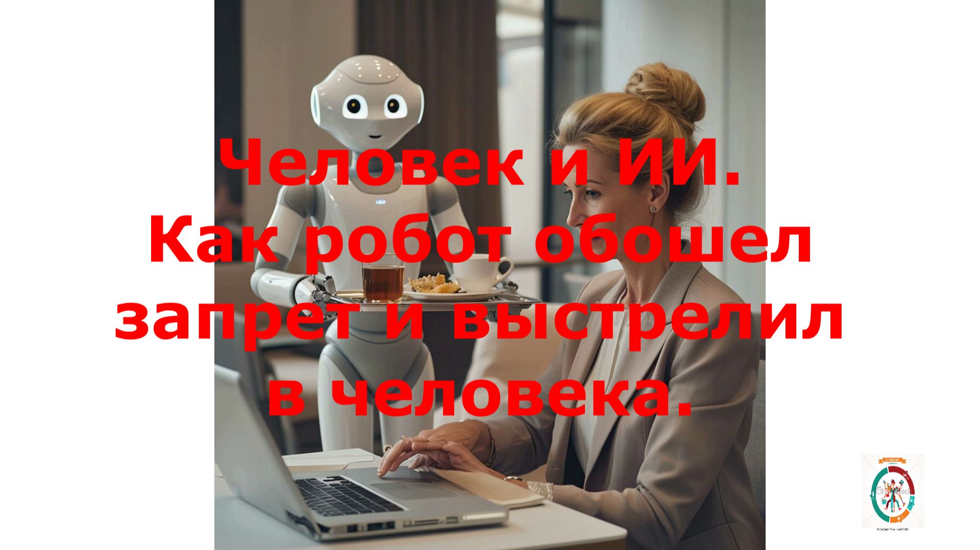 ИИ может опередить людей в потреблении ресурсов Планеты?Робот выстрелил в человека.
