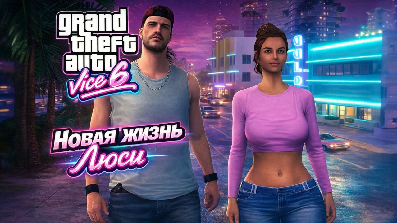 GTA 6 Vice City  Добро пожаловать домой  Люси