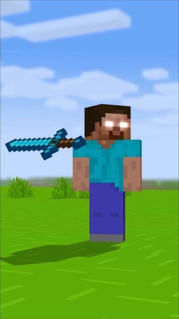 Стив против Херобрин. Steve Vs Herobrine @minecraft