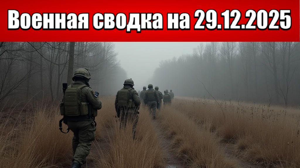 «Нацисты из «Азова» уничтожены в центре Купянска!»: Военная сводка с фронта СВО на 29.12.2025